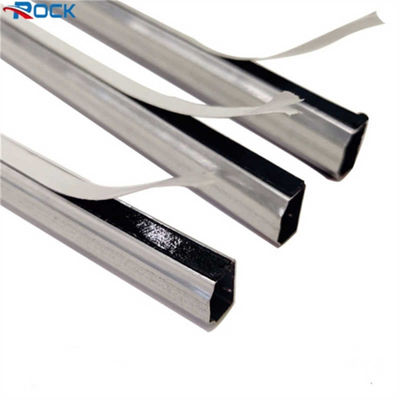 Shine Surface Aluminum 1100 Butyl Spacer Bar Anti Rust For Glass Windows